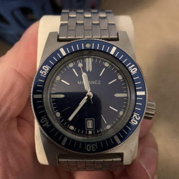 Maranez Blue Kata on engineer II bracelet with roll case and original ...