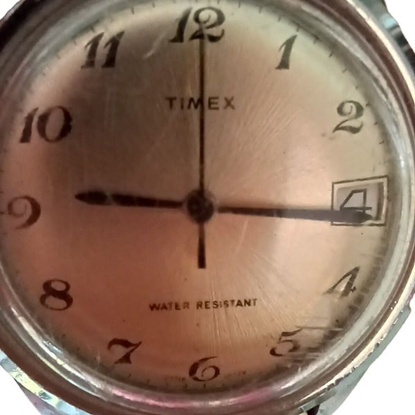 Timex Marlin Stainless Steel Hand Wind 1980 Mechanical Analog Wrist ...