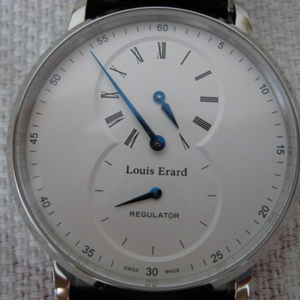 SOLD - THANK U!! Louis Erard Regulator | WatchCharts Marketplace