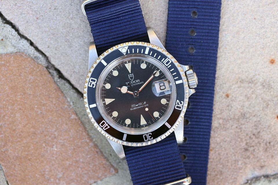 1984 Tudor Submariner Date ref. 76100 “Lollipop Hand, NATO Strap ...