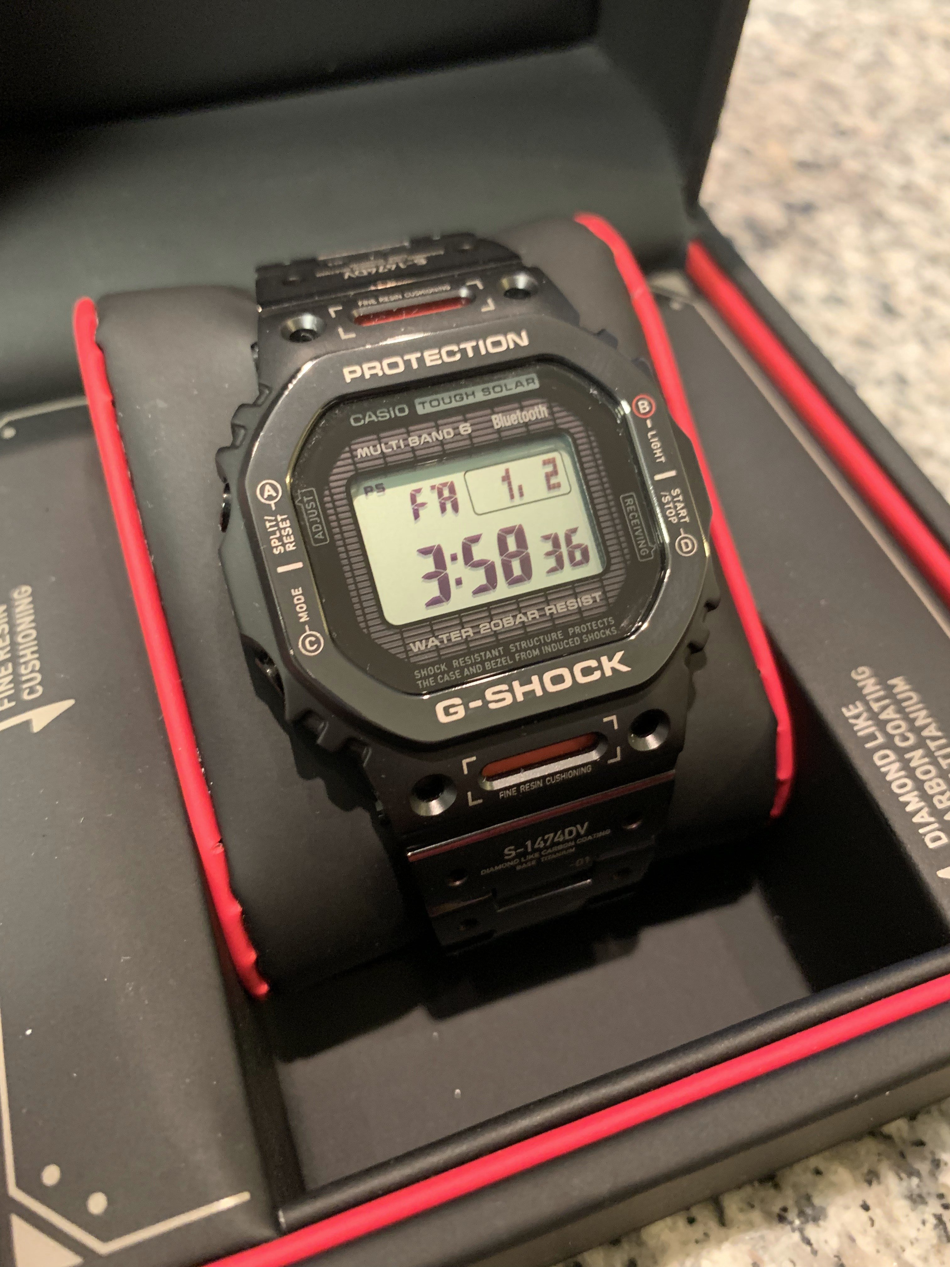 [$1,350 USD] [WTS] Casio G Shock GMW-B5000TVA Titanium "Virtual Armor ...