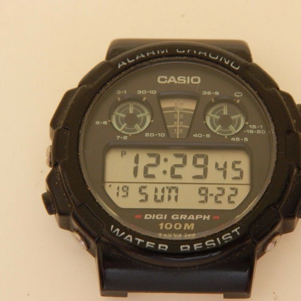 CASIO DGW-30 DIGI GRAPH GENTS DIGITAL WATCH | WatchCharts