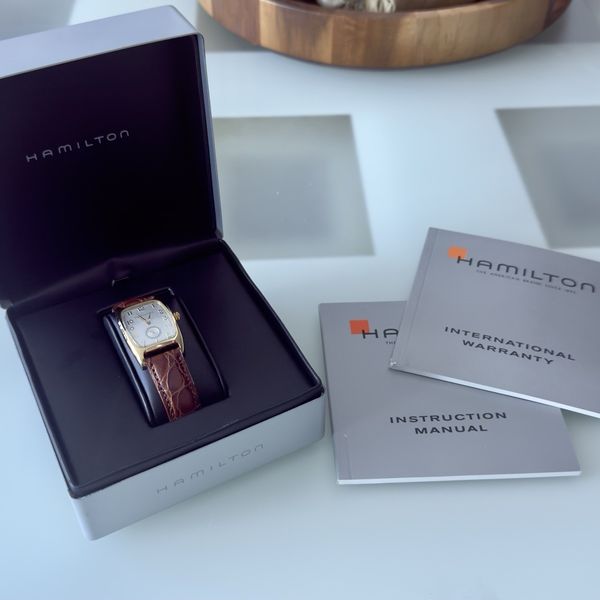 Hamilton American Classic Boulton White Dial Stainless Steel Quartz Men ...