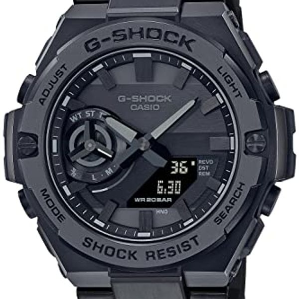 〇Free Shipping 〇Limited Model / Black [Casio] Watch G-SHOCK Domestic Genuine G-STEEL Bluetooth ...
