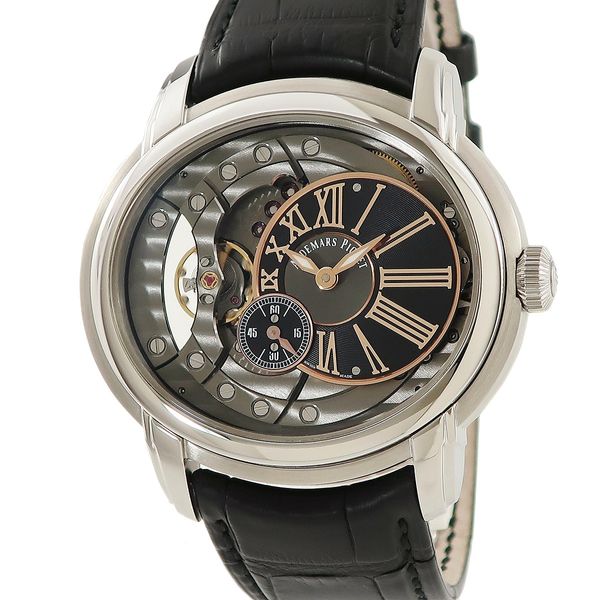 AUDEMARS PIGUET Millenary 4101 15350ST.OO.D002CR.01 Skeleton Oval Men's ...