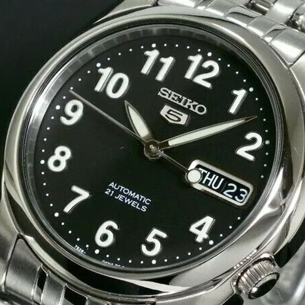 New Seiko 5 Automatic 21 Jewels SNK381 SNK381K1 Watch | WatchCharts ...