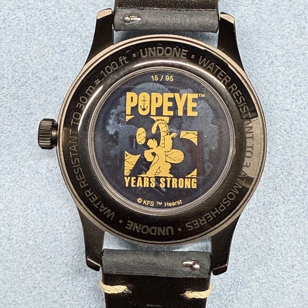 [WTS] Popeye Undone Limited Edition Watch & Clock Set 95th Anniversary ...