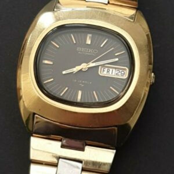 1970's Seiko Daini Day Date Automatic Watch 7006-5000 Vintage Mens ...