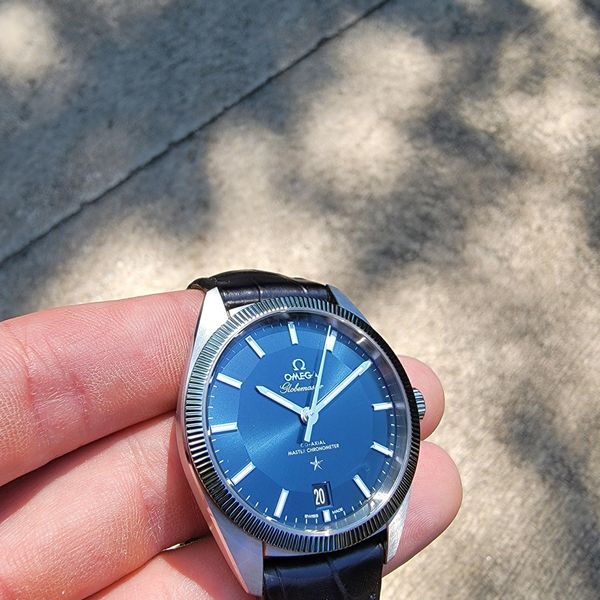 [$4,800 USD] Omega Globemaster Blue Dial Full Kit | WatchCharts