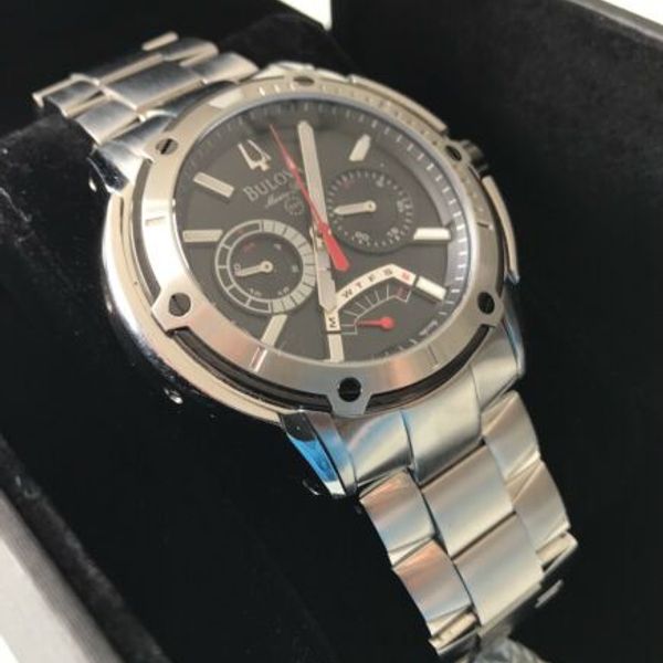 BULOVA Marine Star (98C105) Chronograph Watch - New with Box | WatchCharts