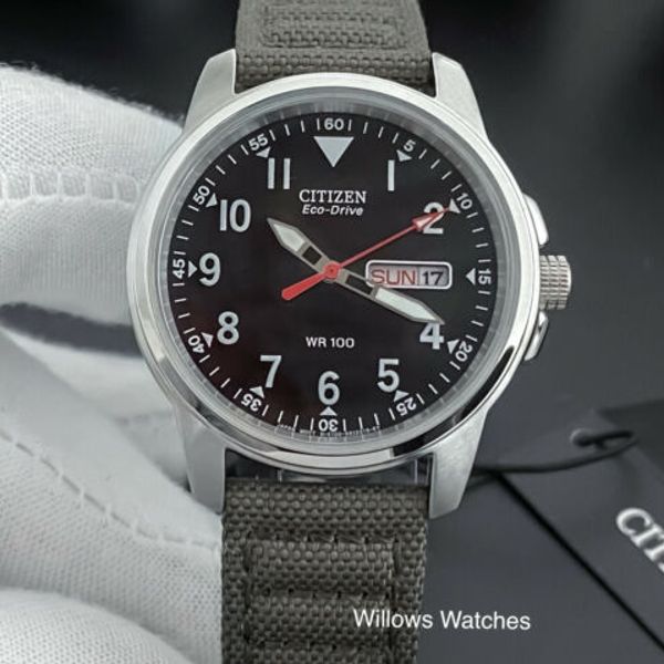 Citizen Eco-Drive Mens Military Style Watch BM8180-03E Brand New ...