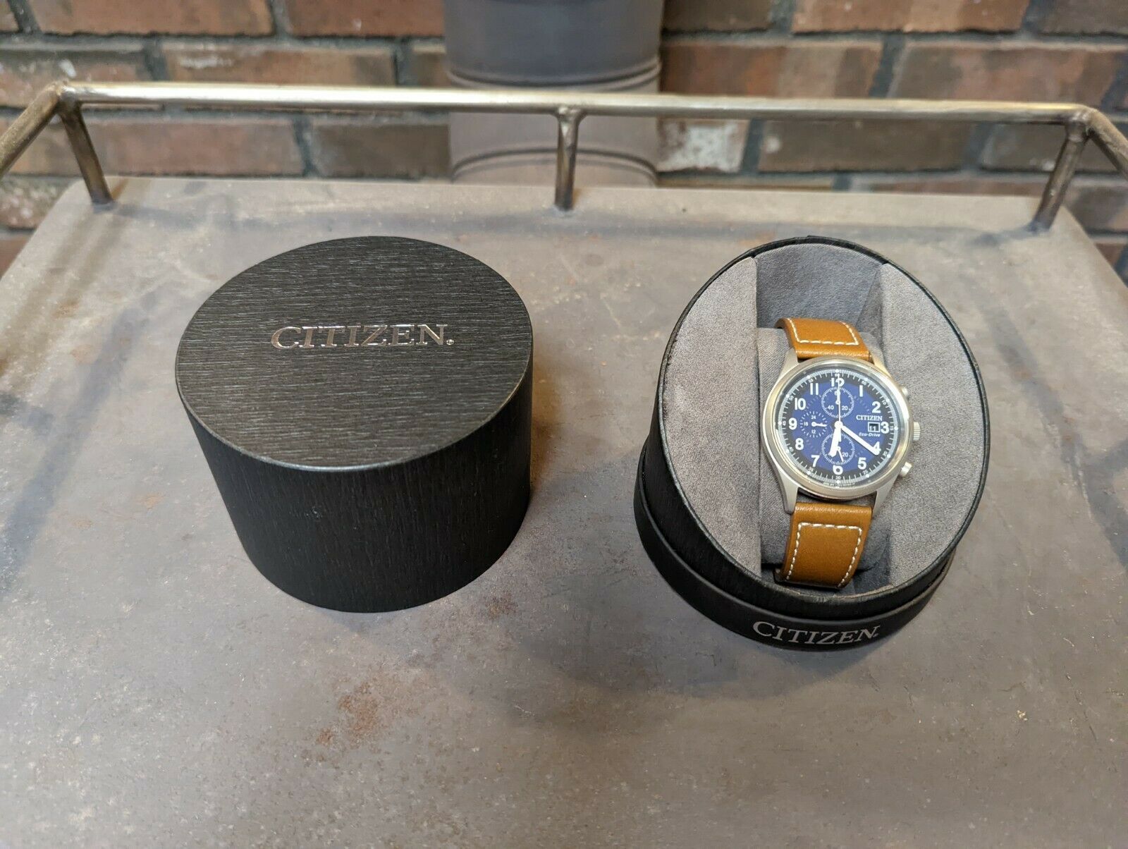 Citizen Eco-Drive Chandler Blue Men's Watch - Chronograph CA062105L ...