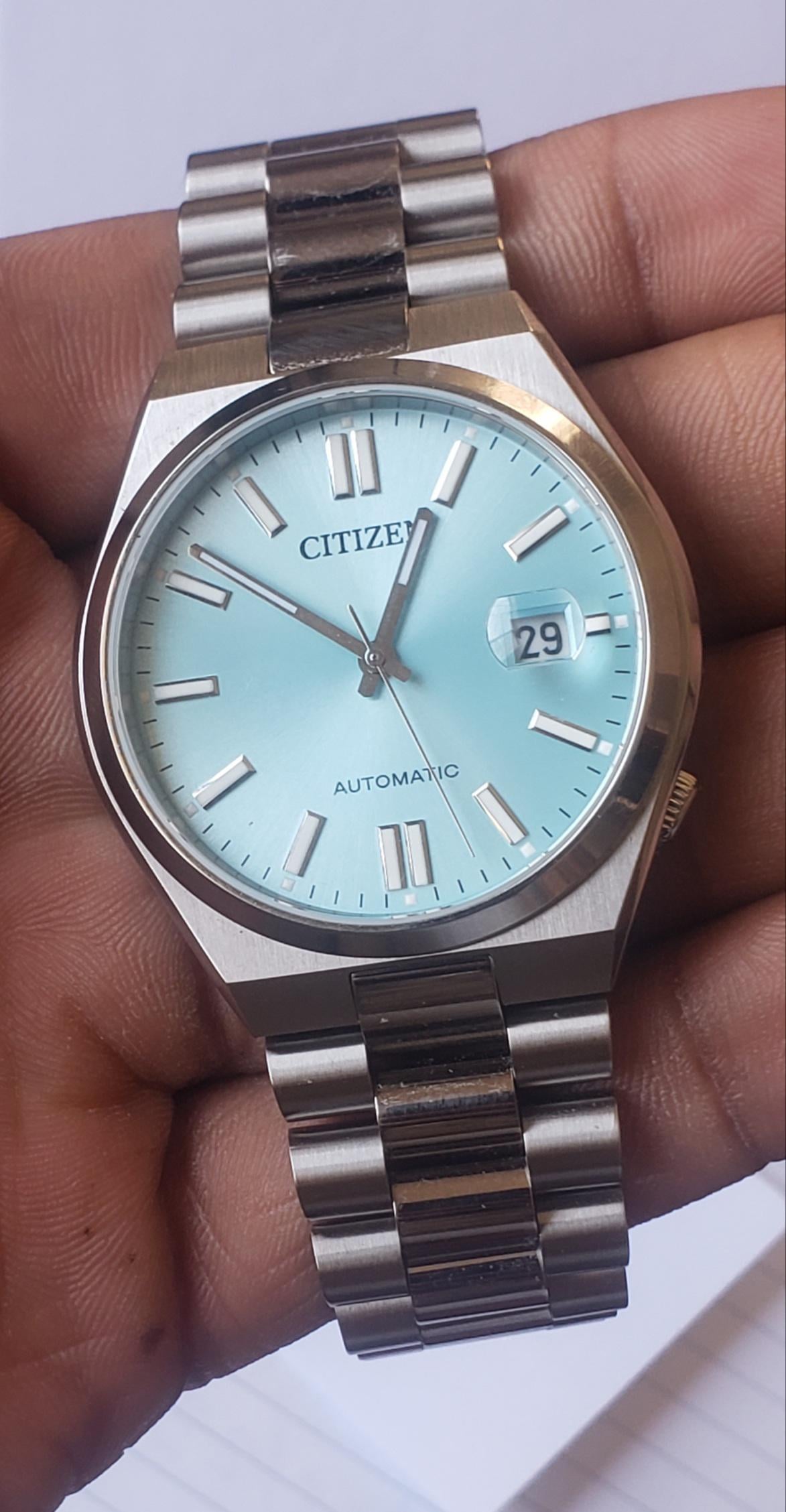 [WTS/WTT] Citizen Tsuyosa Tiffany Blue Automatic NJ0151-88M | WatchCharts