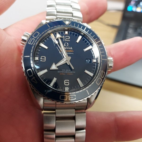 UK: Omega Seamaster Planet Ocean 600m - Steel / Blue 43.5mm - METAS ...