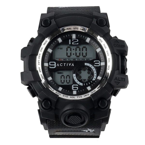 Activa X Invicta Men's Digital Watch - 54.5mm, Black ACW435-002 NEW ...