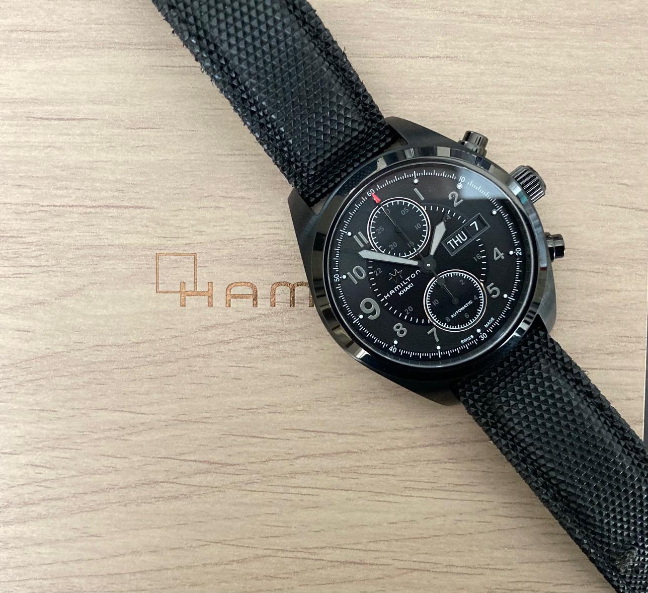 [WTS] Hamilton Khaki Field Auto Chronograph H71626735 - Jack Ryan Watch ...