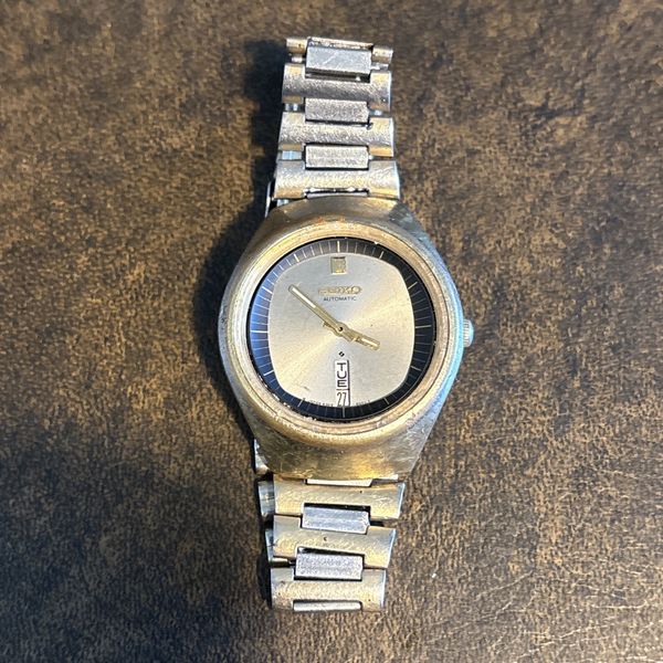 Vintage Seiko Automatic 6309-8079 17J Gold Tone Watch Parts/repair ...