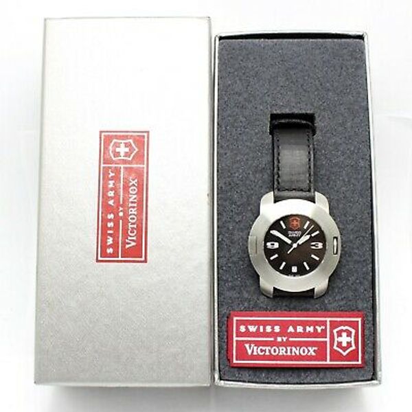 Victorinox Swiss Army SC1500 Solar Compass Stainless Mechanical Watch ...
