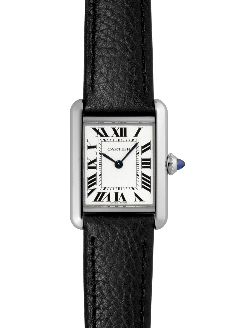 [New] [New in 2021] Cartier WSTA0042 tank mast watch SM SS/black ...