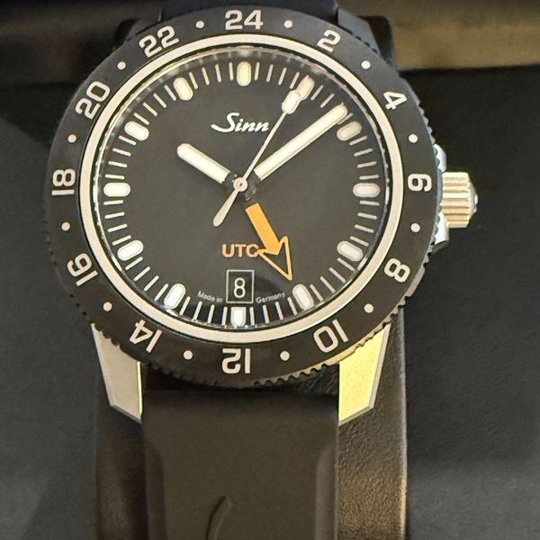 SINN 105 ST SA UTC GMT German Watch with Swiss Movement & Tegimented ...