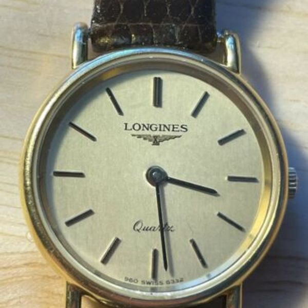 VINTAGE 1980s LONGINES 960 6332 LADIES GOLD TONE WATCH 5 JEWELS SWISS QUARTZ | WatchCharts