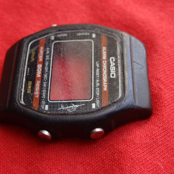 CASE for Vintage CASIO Marlin W-22 / "Only CASE, For parts/repair ...