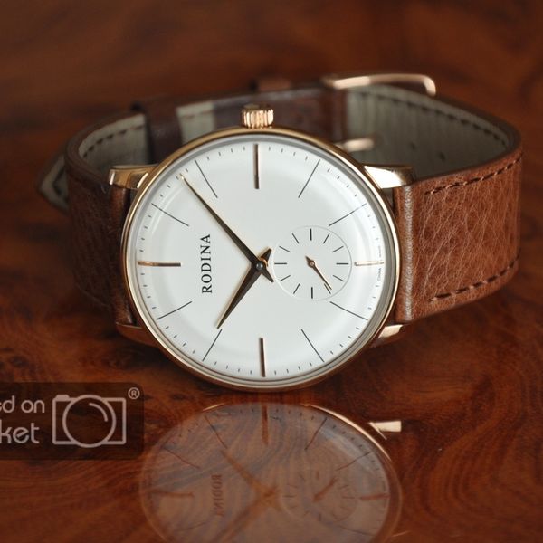 ***Watch has been SOLD*** Rodina Ultra Thin Dress Watch in Rose Gold ...