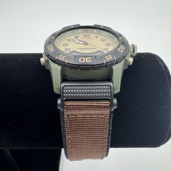 Timex Expedition Watch T45181 Combo Dual Time Analog Digital WR100M ...