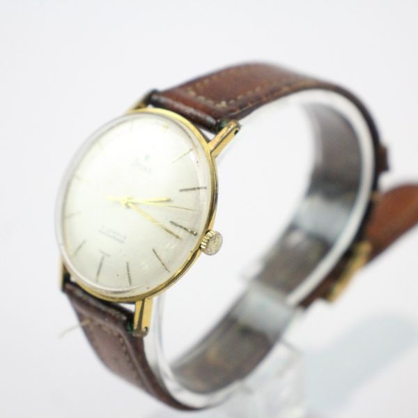 Mens Vintage Stowa Gold Tone Watch Hand Wind Working | WatchCharts ...