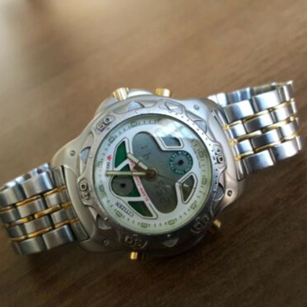 Citizen Promaster Mens Alarm Chronograph Watch C400-E80320 Vintage ...