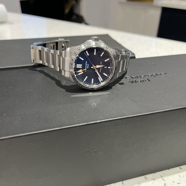Christopher Ward C63 GMT Blue | WatchCharts Marketplace