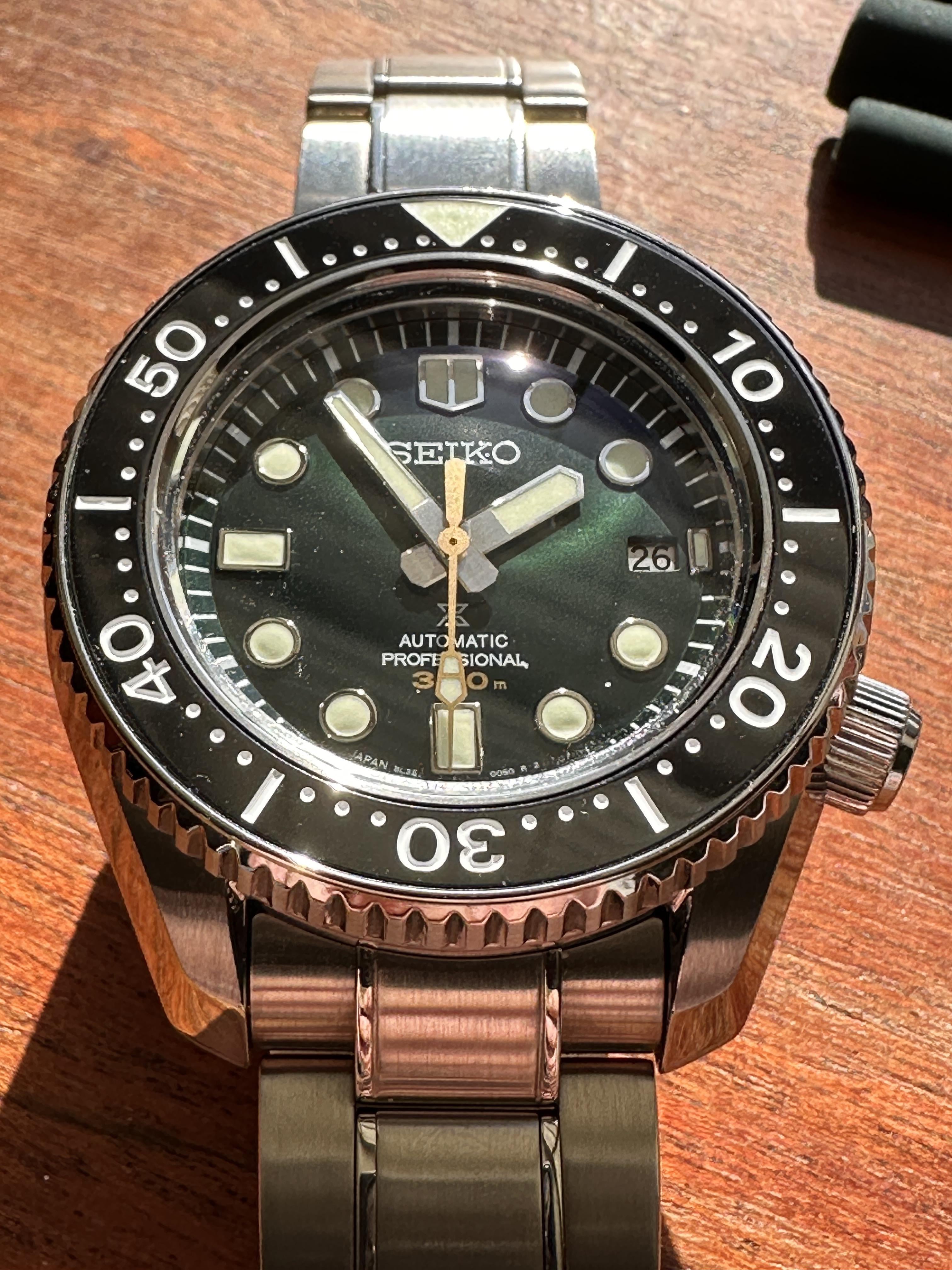 [WTS] Seiko MM300 Green Dial SLA047 | WatchCharts