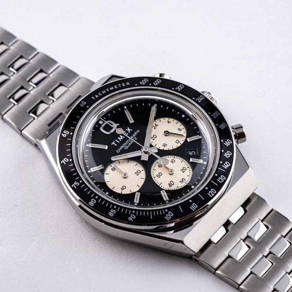 Timex Q Chronograph 40mm Stainless Steel - TW2V42700 | WatchCharts ...