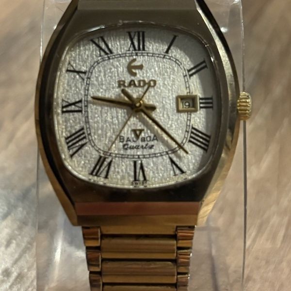 Rado Balboa Menâ s Vintage Quartz Watch - New Battery | WatchCharts ...