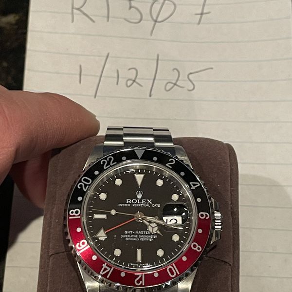 [WTS] 2006 GMT Master II 16710 Coke- Z Serial | WatchCharts
