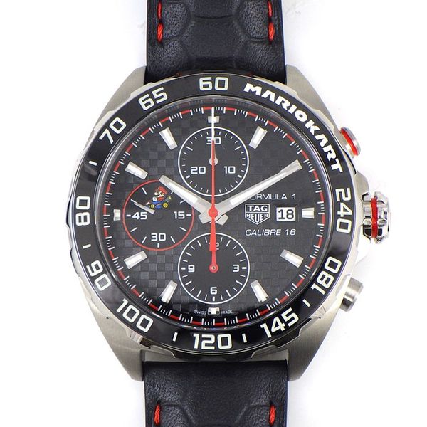 Tag Heuer TAG Heuer Watch Formula 1 x Mario Kart Caliber 16 44mm ...