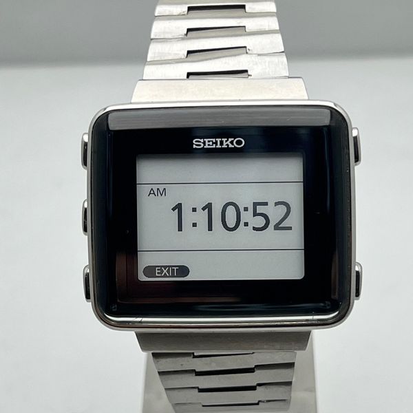 Rare Vintage Seiko S771-0AA0 Active Matrix EPD E Paper Digital Men's ...