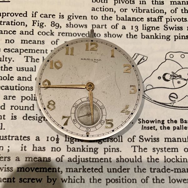[$130 AUD] 2 x Hamilton 917 pocket watch movements 10s | WatchCharts ...