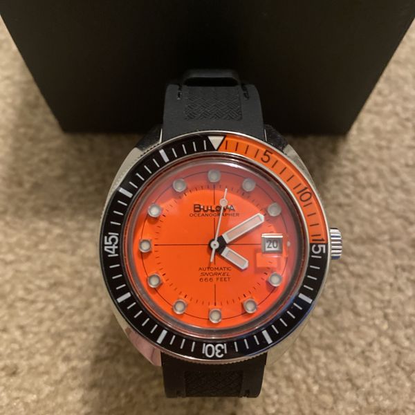 Bulova Oceanographer â DEVIL DIVERâ 96B350 in IMMACULATE Condition- box ...