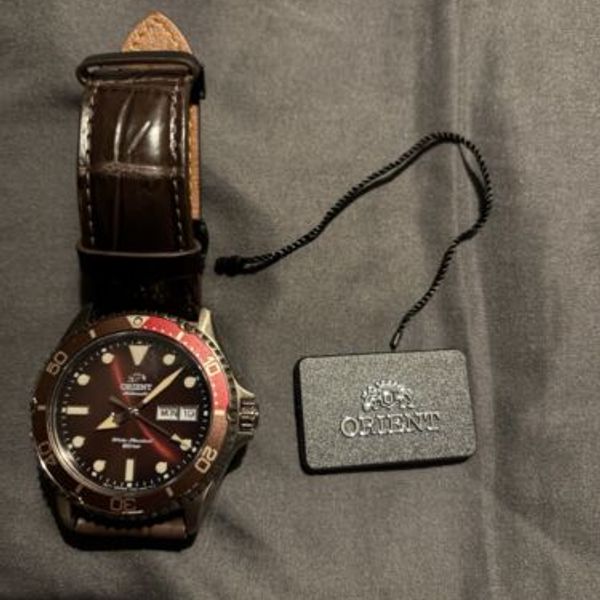 Orient Kamasu, Red dial - Limited edition | WatchCharts Marketplace