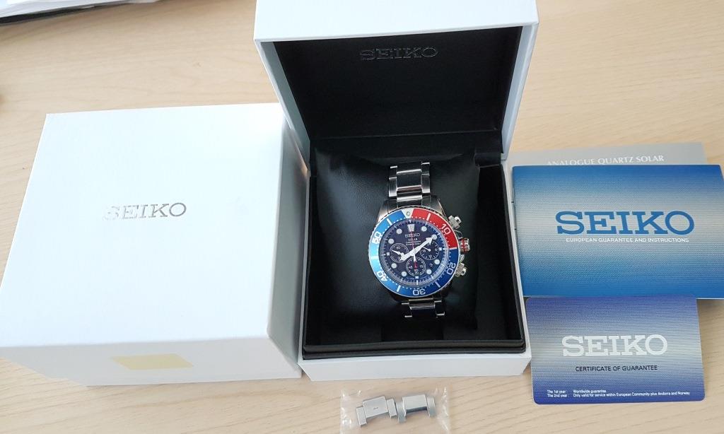 FS LNIB Seiko Solar Chronograph SSC019P1 | WatchCharts