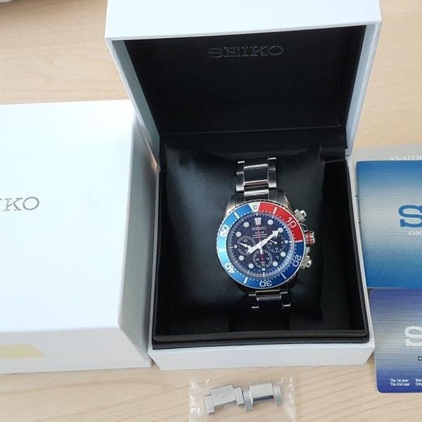 FS LNIB Seiko Solar Chronograph SSC019P1 | WatchCharts