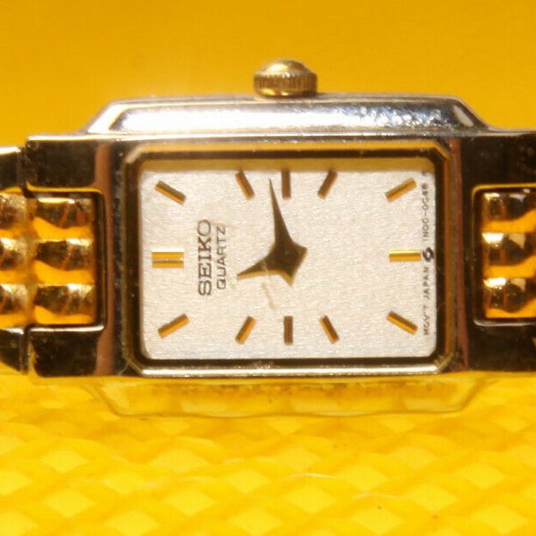 Women's SEIKO "1N00-5A99" Quartz Watch Stretch Band | WatchCharts ...