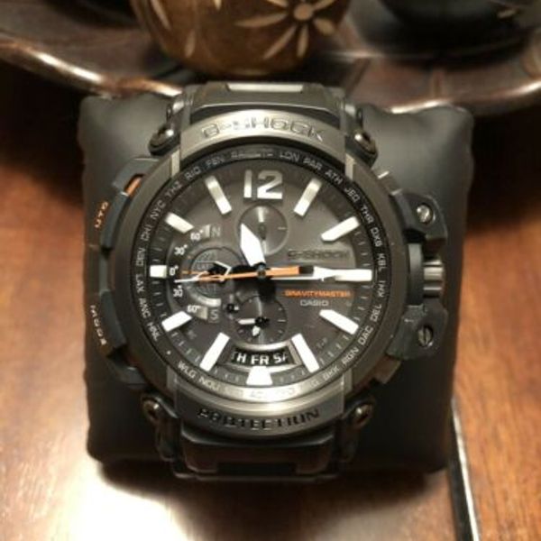 Casio G-Shock GPW 2000-1a GRAVITY MASTER COOL “BLACK CITY RING ...