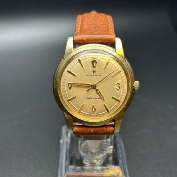 Vintage Hamilton 689 Watch 10k GF Bezel - Runs | WatchCharts Marketplace