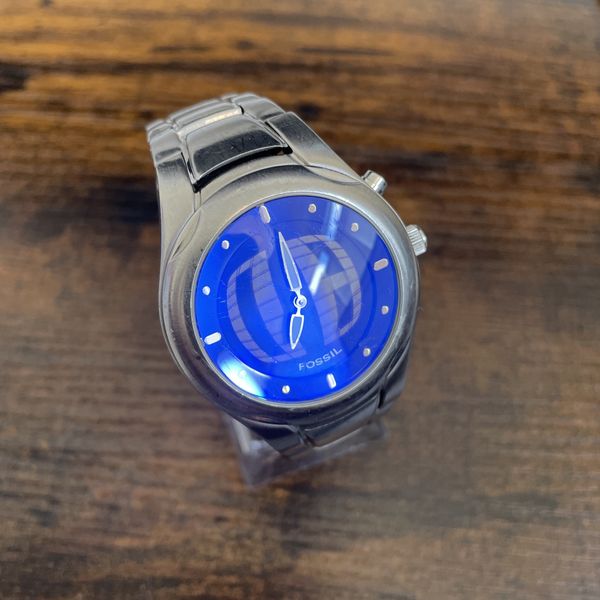 Y2K Fossil Big Tic JR-8096, new battery READ DESC vintage rare | WatchCharts Marketplace