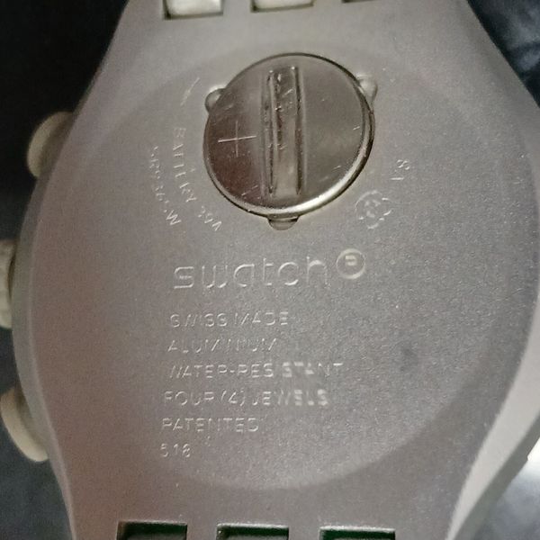 IRONY XLITE CHRONO SWATCH " ELECTRIC RIDE " PRISTINE - BOX VERY RARE L ...