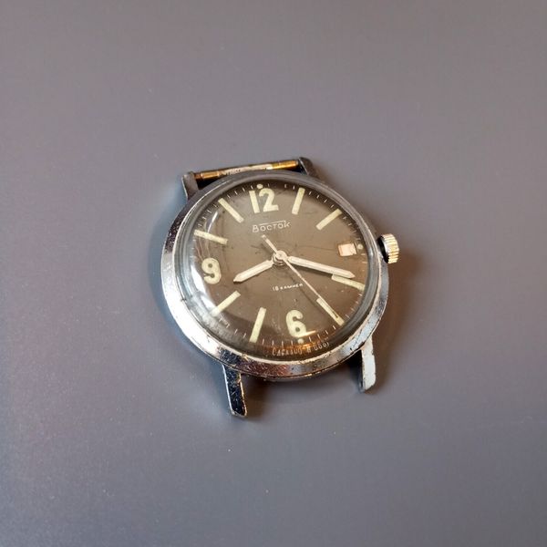 Vintage Russian (USSR) Vostok watch, cal. 2214, 18J, hand winding ...