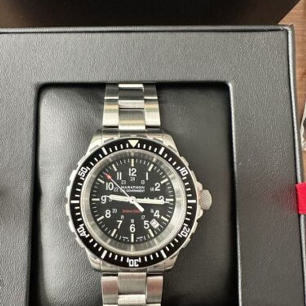 2023 Marathon TSAR 41MM Quartz Dive Watch w/ Bracelet and OEM Rubber ...