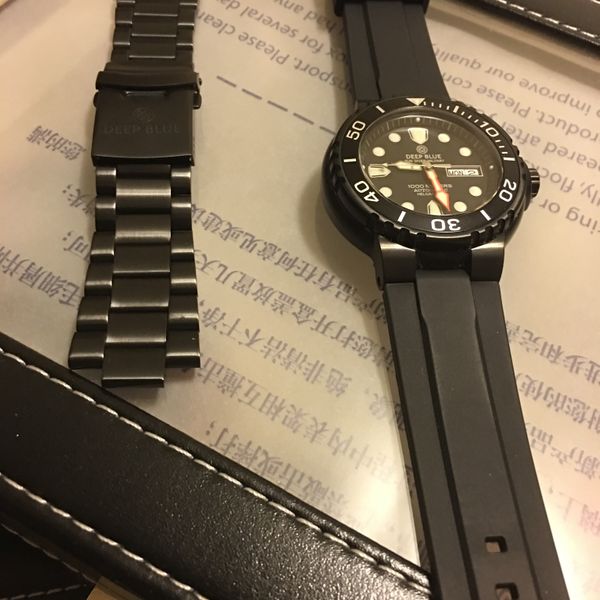 Deep blue sun diver pvd . | WatchCharts Marketplace